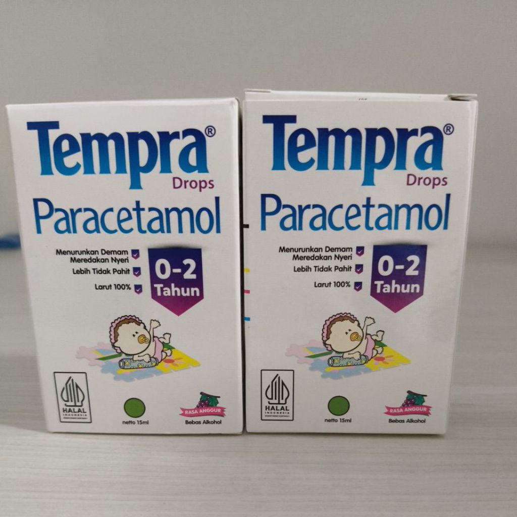 Jual Tempra Drops Syrup Paracetamol Anak (0-2 Tahun) Rasa Anggur 15 ml ...