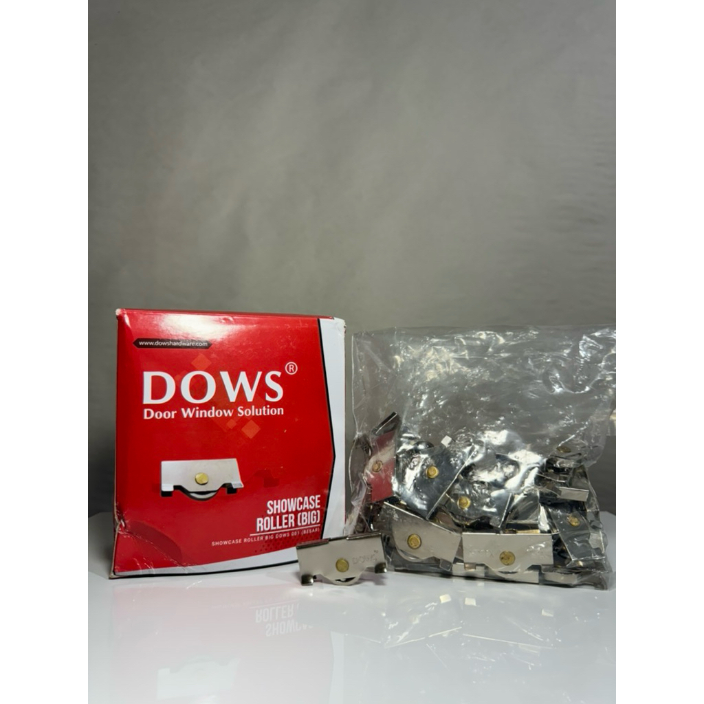 Jual Roda / Roller Showcase DOWS - Roda Pintu Etalase Geser / Sliding ...
