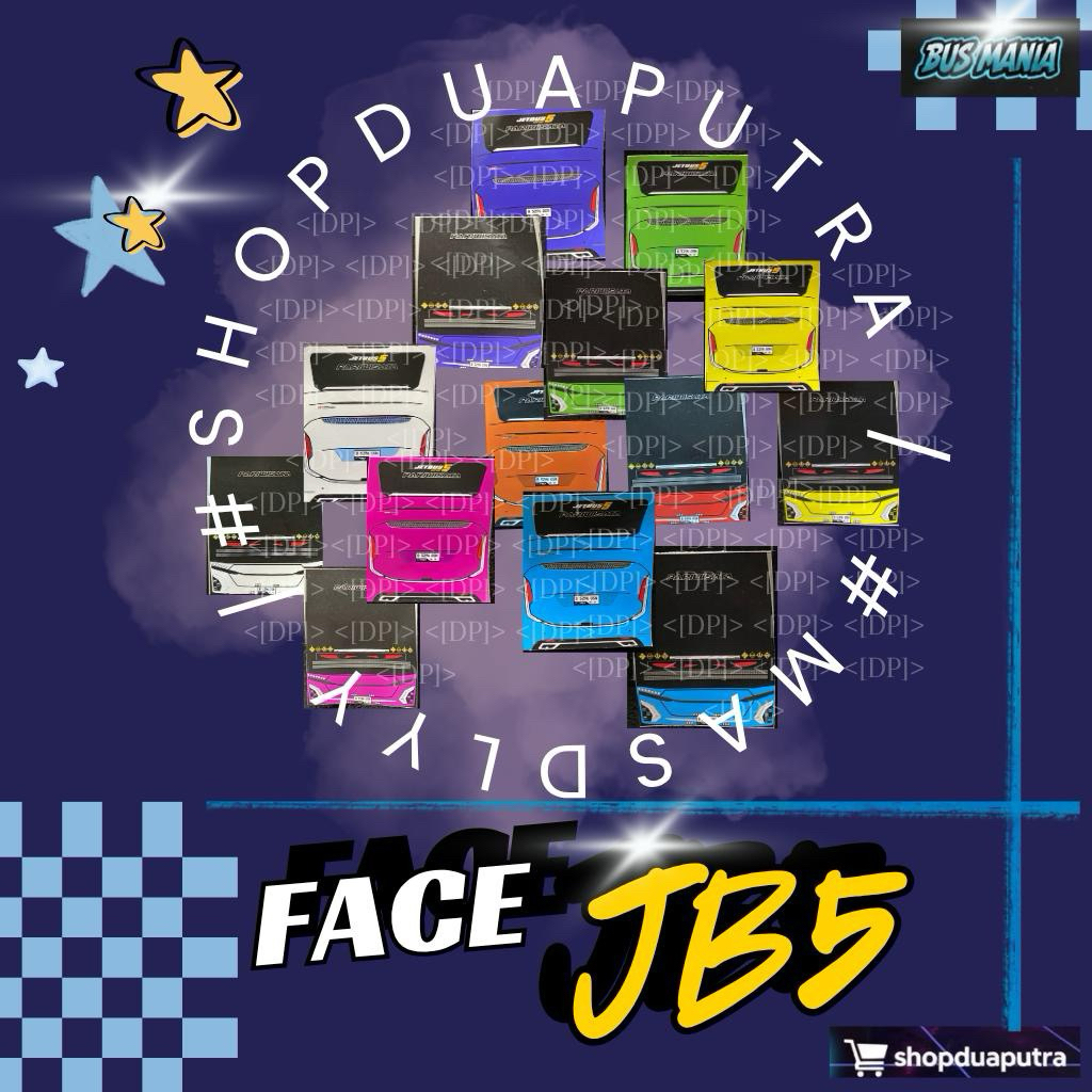 Jual Stiker Bus RKC - FACE JB 5 | Shopee Indonesia