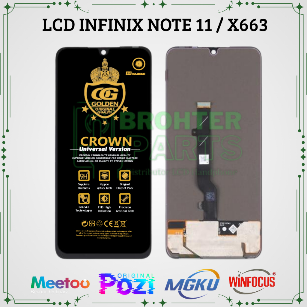 Jual LCD INFINIX NOTE 11 / NOTE 12 / NOTE 12 5G / NOTE 12 PRO 5G / NOTE 12 G96 / NOTE 12I 2022 ...
