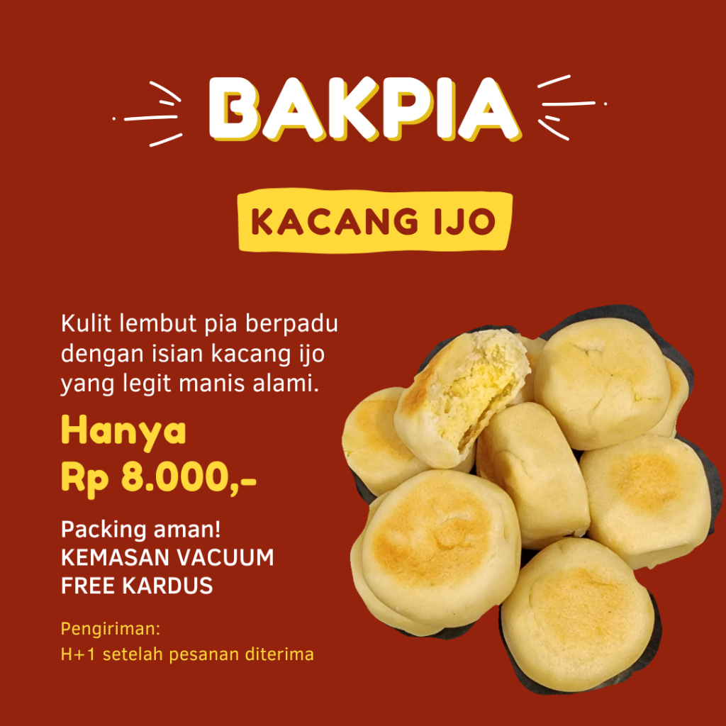 Jual Bakpia Kacang Ijo Asli Jogja – Lembut, Manis, Gurih | Oleh-oleh ...
