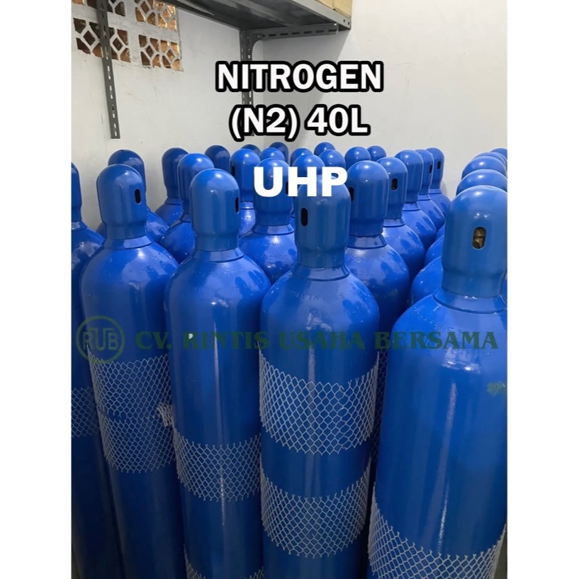 Jual Tabung Nitrogen (N2) Ultra High Purity UHP 99,999% 6m3 (40L ...