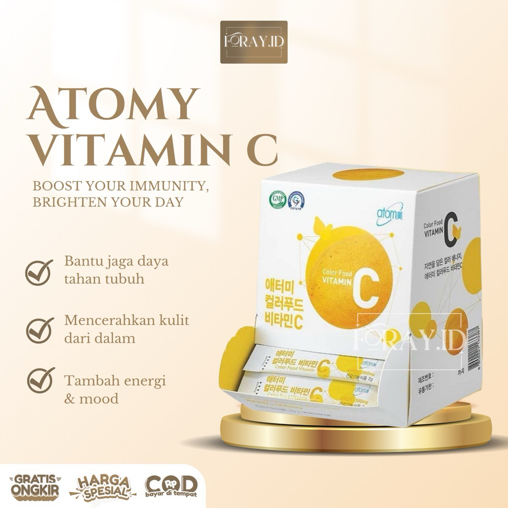Jual (10 Sachet) Atomy Vitamin C Sachet Original 100% | Atomy COLOR ...