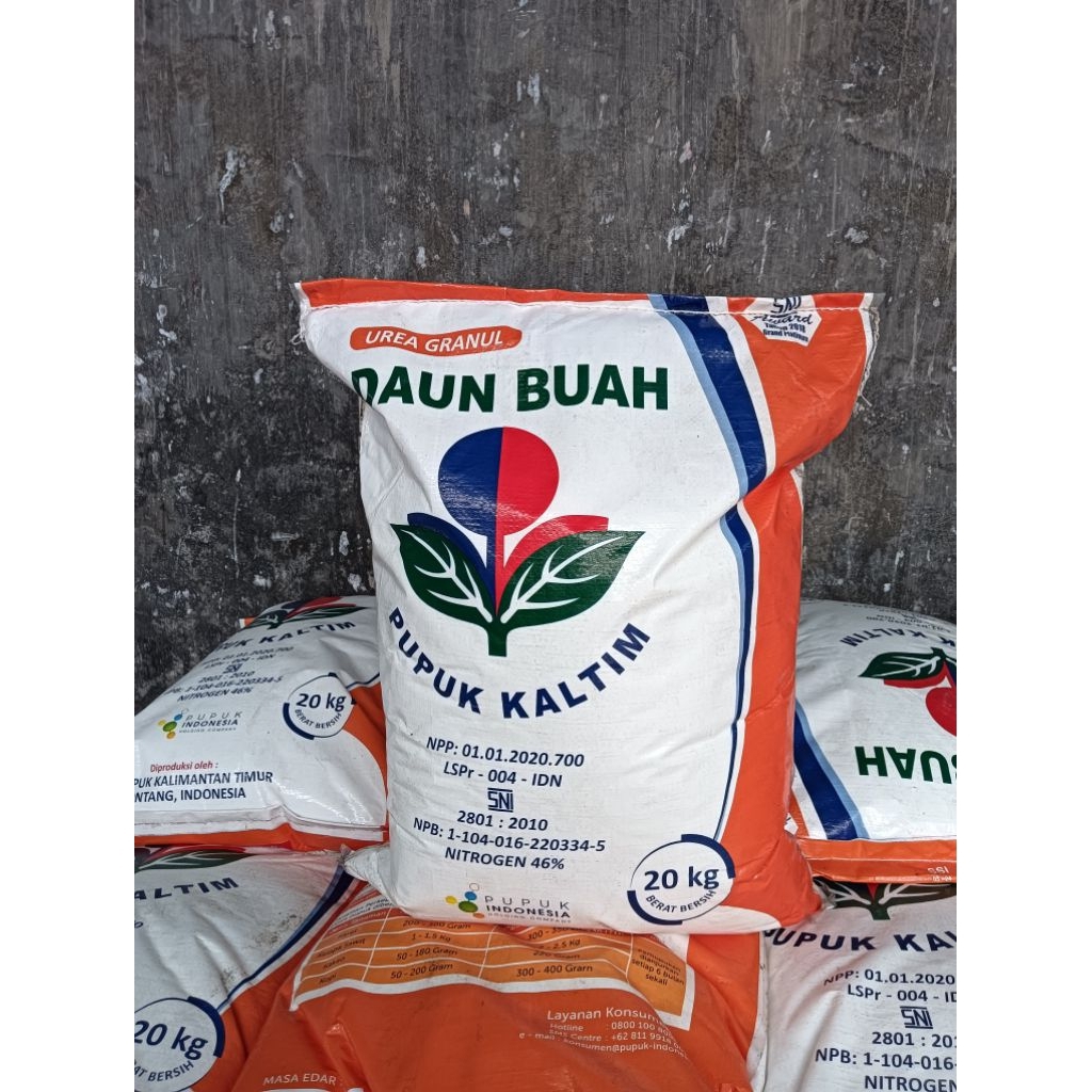 Jual Urea granul daun buah pupuk Kaltim 20Kg (+) free ongkir | Shopee ...