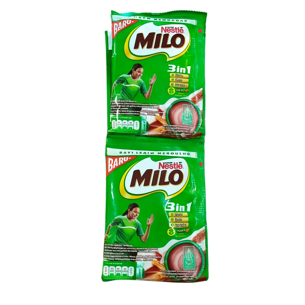 Jual Milo 3 in 1 Activ-Go Sachet (1 renceng isi 10 pcs) @ 34 gr PAKET ...
