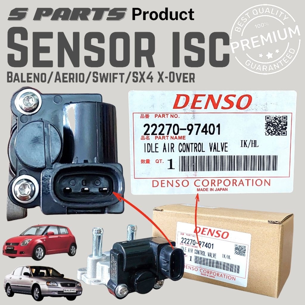 Jual Sensor ISC Idle Speed Control Baleno/Aerio/Swift/SX4 X-Over ...