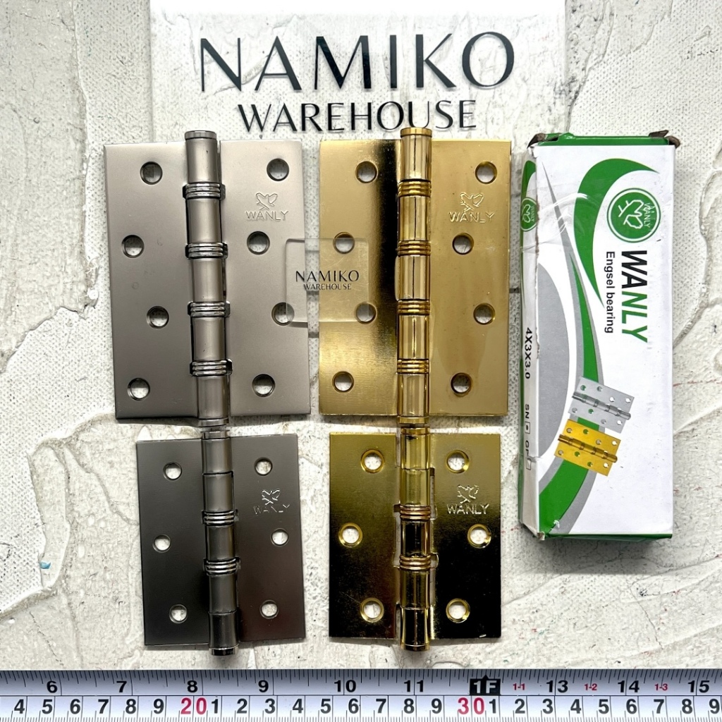 Jual GROSIR 6 pcs WANLY engsel pintu jendela bearing 3 4 5 inch SN GP ...