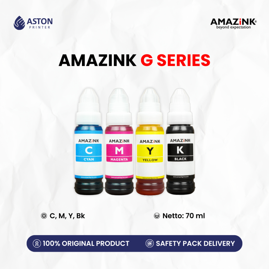 Jual Tinta Printer AMAZiNK Canon G Series - Tinta Kompatibel Ekonomis ...
