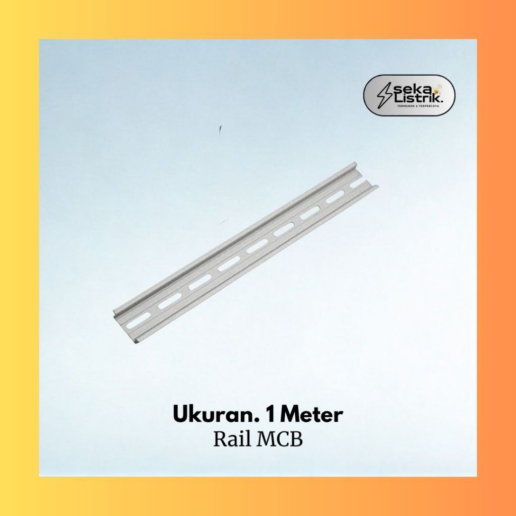 Jual Rel MCB Rail MCB Aluminium Alumunium x 1 meter | Shopee Indonesia