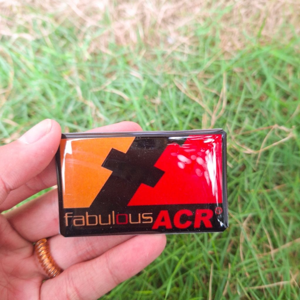Jual LOGO ACR HITAM | EMBLEM ACR HITAM | LABEL ACR HITAM TIMBUL 3D ...