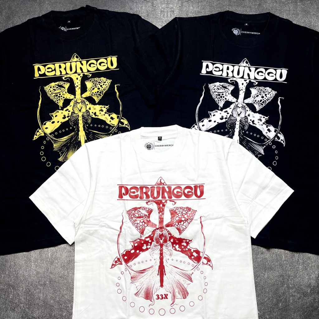 Jual Tshirt PERUNGGU - 33X Official Merchandise | Shopee Indonesia