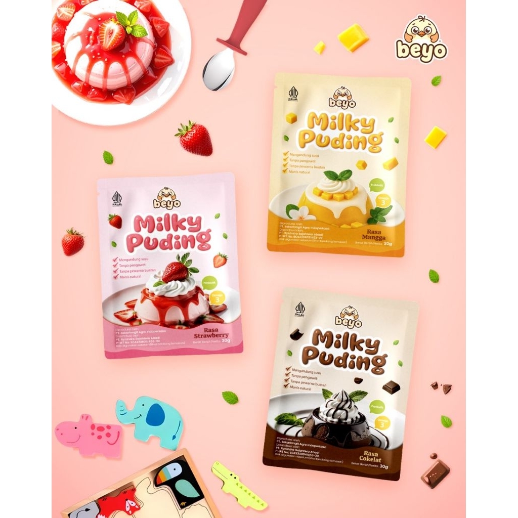 Jual Milky Puding Beyo Baby Organic 30gr | Shopee Indonesia