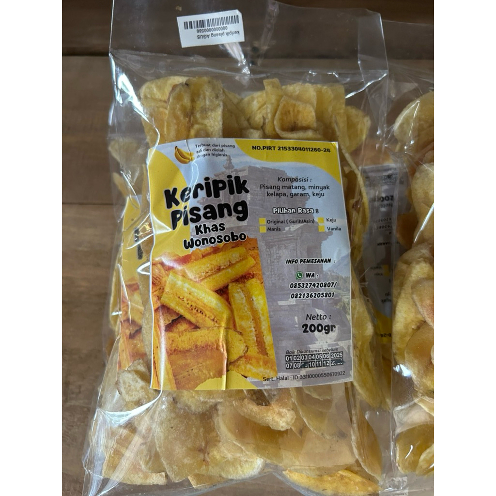 Jual KERIPIK PUSANG KHAS DIENG 200 g, oleh-oleh khas Dieng, Mr. Gimbul ...