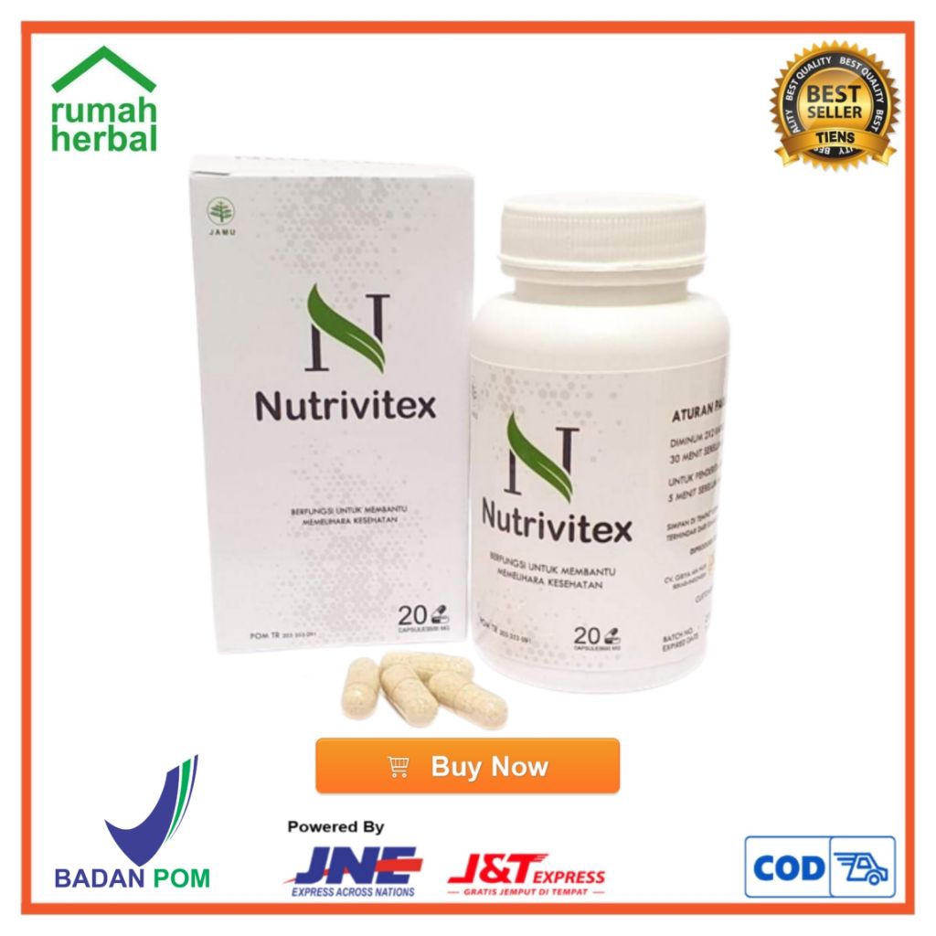 Jual Nutrivitex Asli Obat Herbal Pembasmi Cacing Dan Parasit Tubuh ...