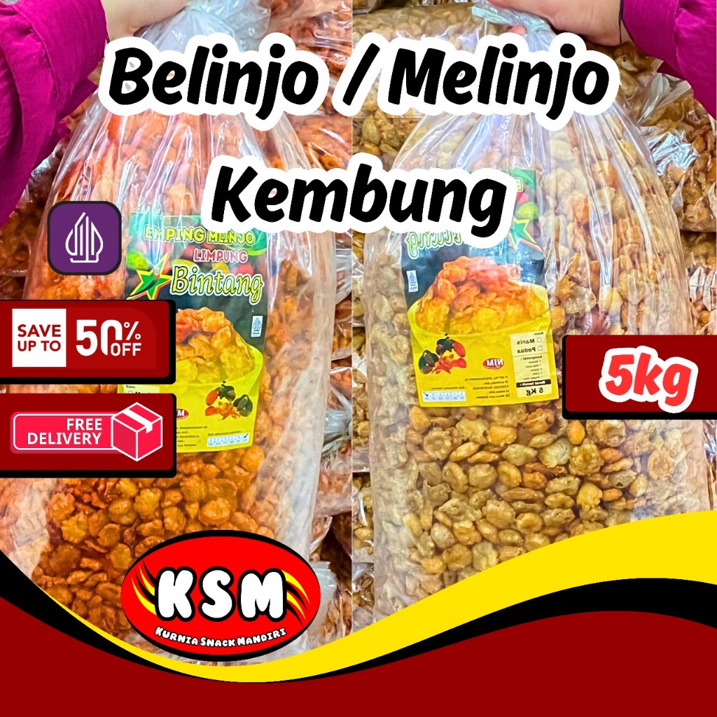 Jual BAL - BELINJO / BLINJO / MELINJO KEMBUNG MANIS, EMPING MELINJO ...