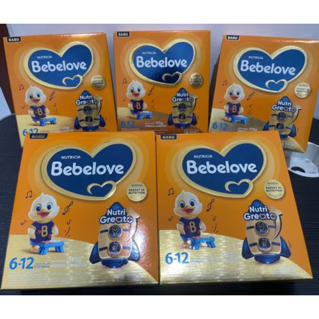 Jual BEBELOVE 6-12 Bulan Nutri Great New 175GR (Exp 2027) | Shopee ...