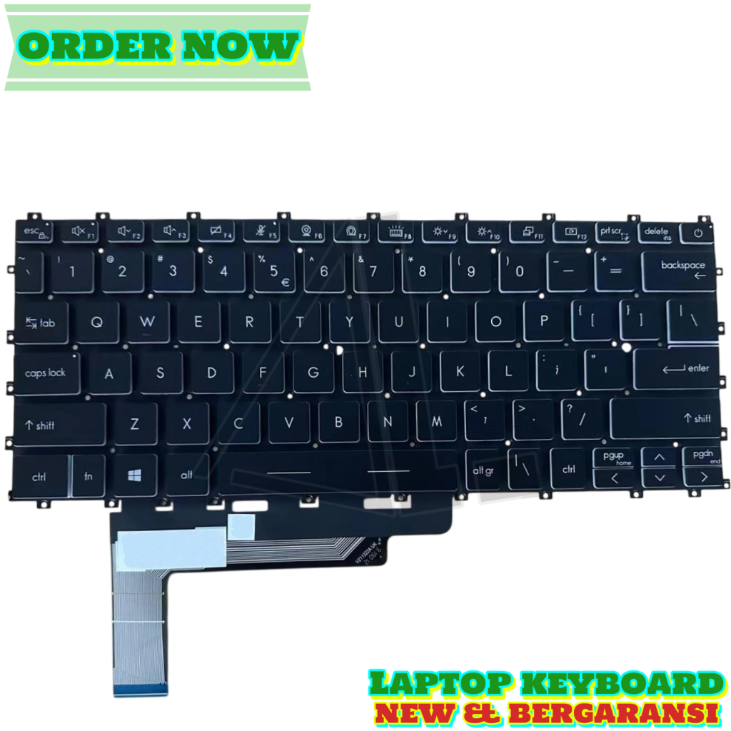 Jual Laptop Keyboard MSI MODERN 14 C5M MODERN 14 C7M MODERN 14 C7M ...