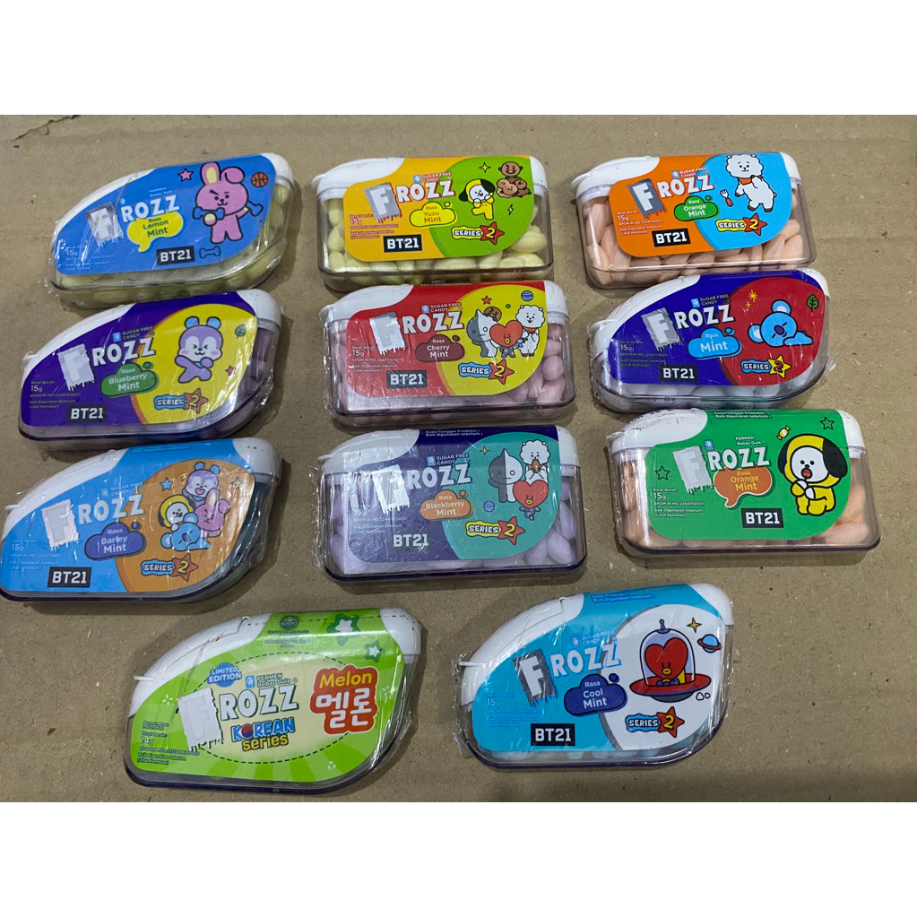 Jual Frozz Permen Mint Bebas Gula, Rendah Kalori & Dingin Menyegarkan ...