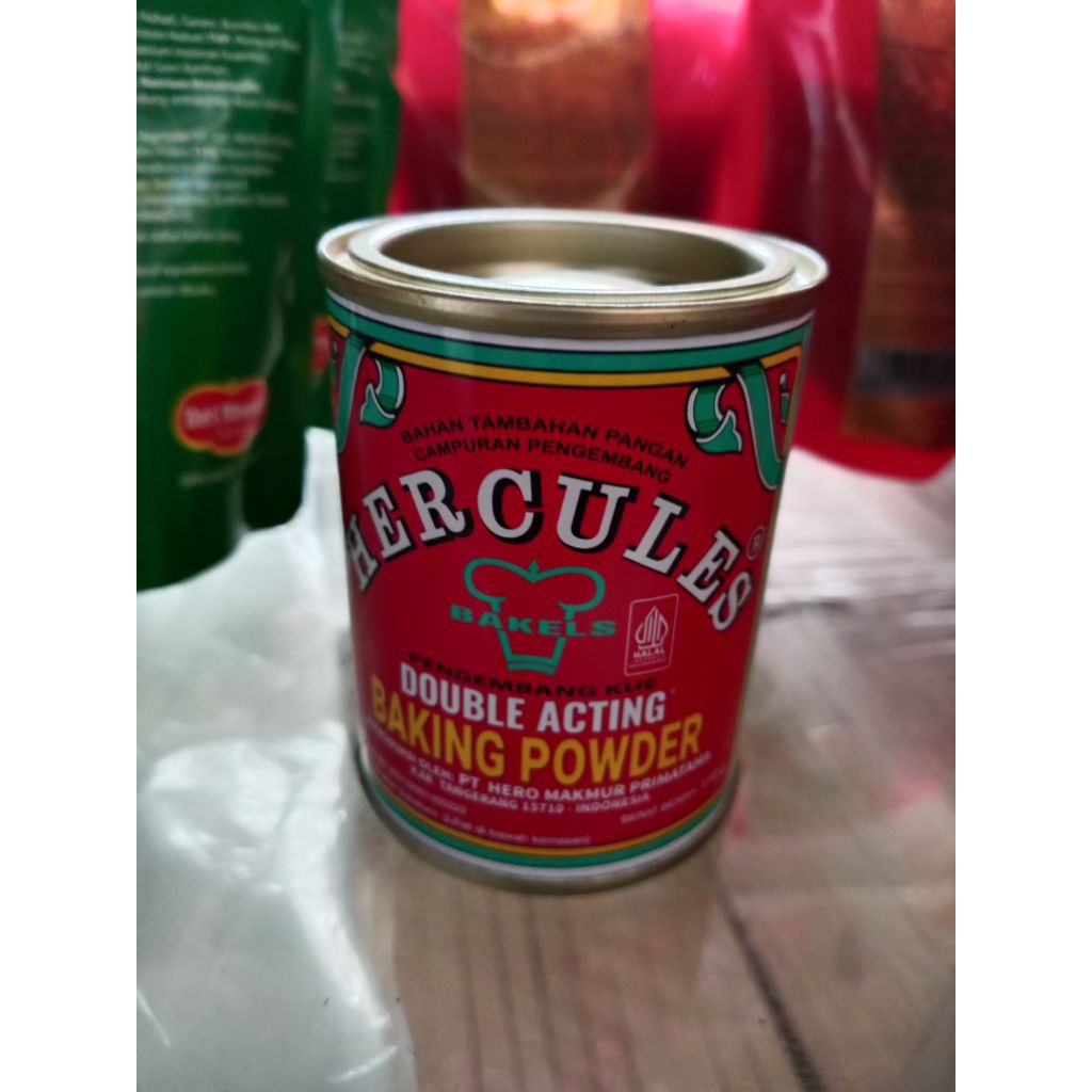 Jual baking powder hercules kaleng | Shopee Indonesia