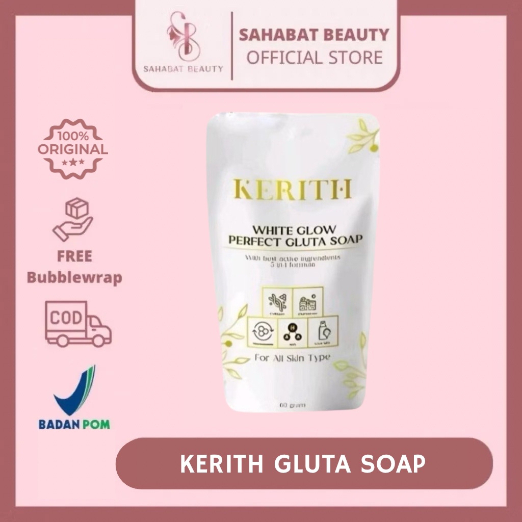 Jual White Glow Perfect Gluta Soap by Kerith Sabun Pemutih Badan ...