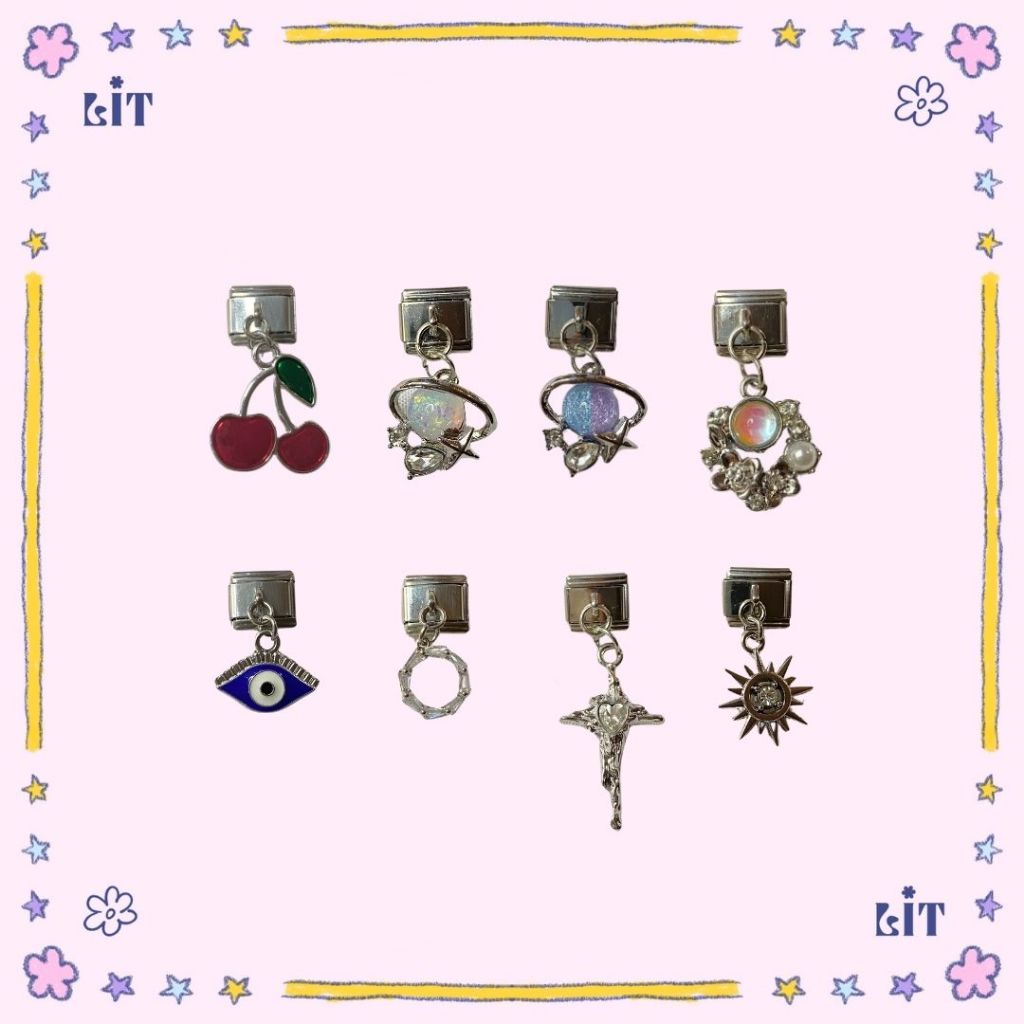Jual Dangle Italian Charm Silver Part 5 - LIT HOUSE | Shopee Indonesia