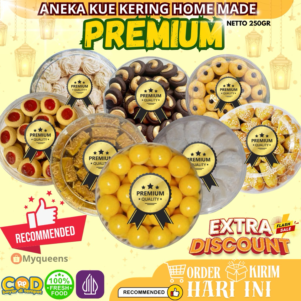 Jual TERLARIS COD !!! kue kering 250g HOME MADE Nastar premium ...