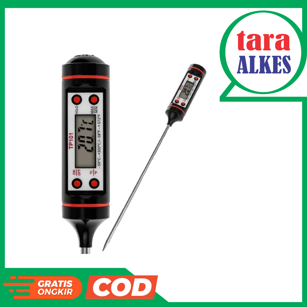Jual THERMOMETER DIGITAL CANDY DAPUR MASAK MASAKAN AIR MAKANAN MINUMAN ...
