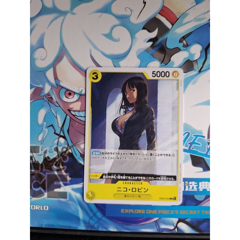 Jual Nico Robin kuning C EB03-054 one piece tcg | Shopee Indonesia