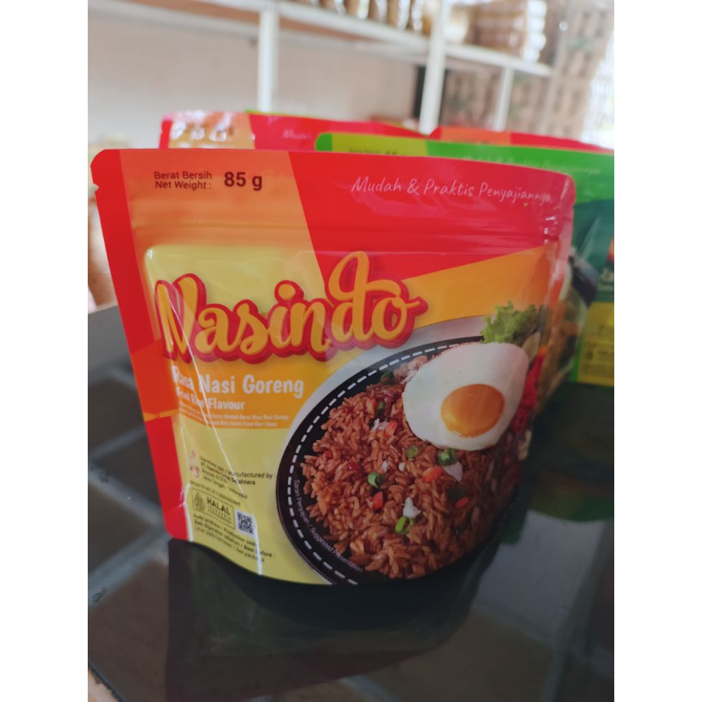 Jual NASINDO Instant rasa nasi goreng & soto ayam | Shopee Indonesia