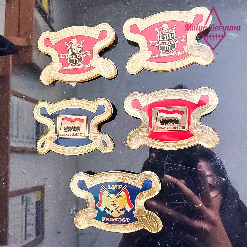 Jual Emblem Logo Laskar Merah Putih Emblem LMP All Varian - Mulyo ...