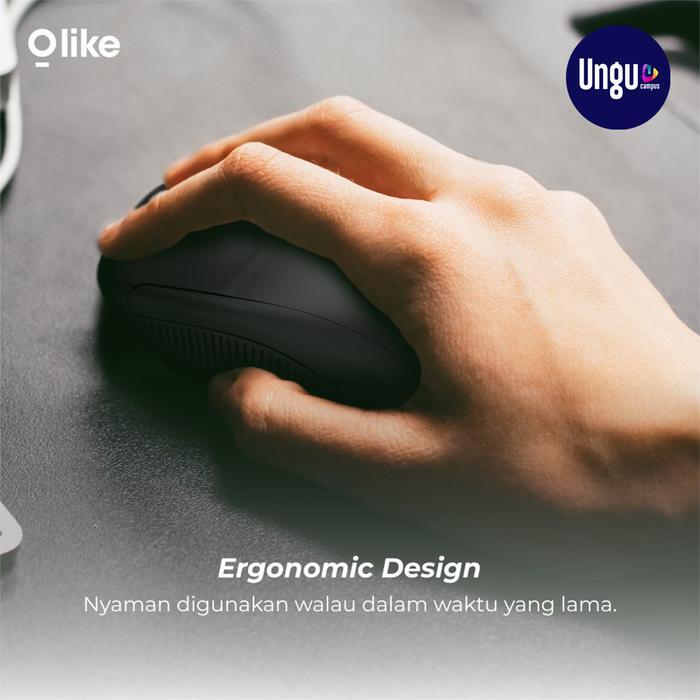 Jual OLIKE MOUSE WIRELESS BLUETOOTH OPTICAL 2.4G M2 - M203 SILENT ...