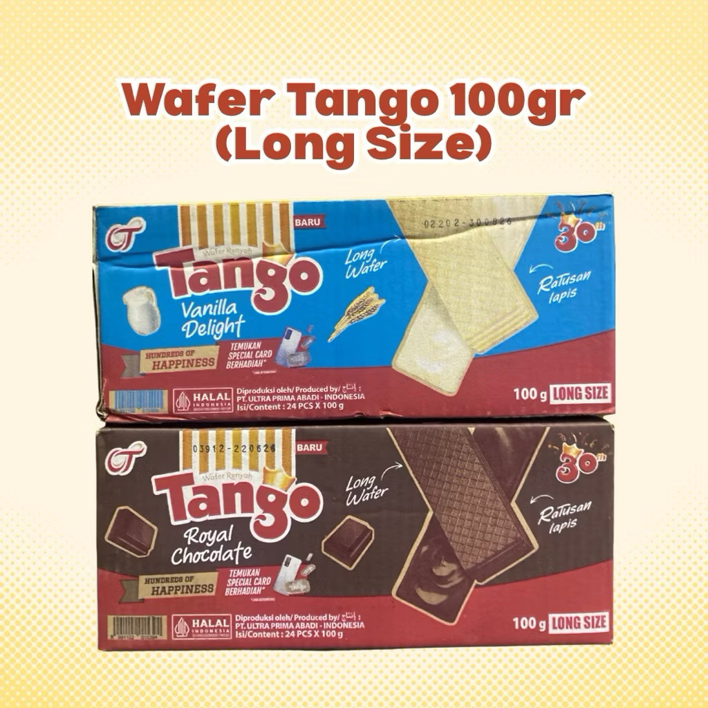 Jual BELI 1 DUS BONUS 1 TOTEBAG, WAFER TANGO 100gr 1 DUS ISI 24 PAK ...