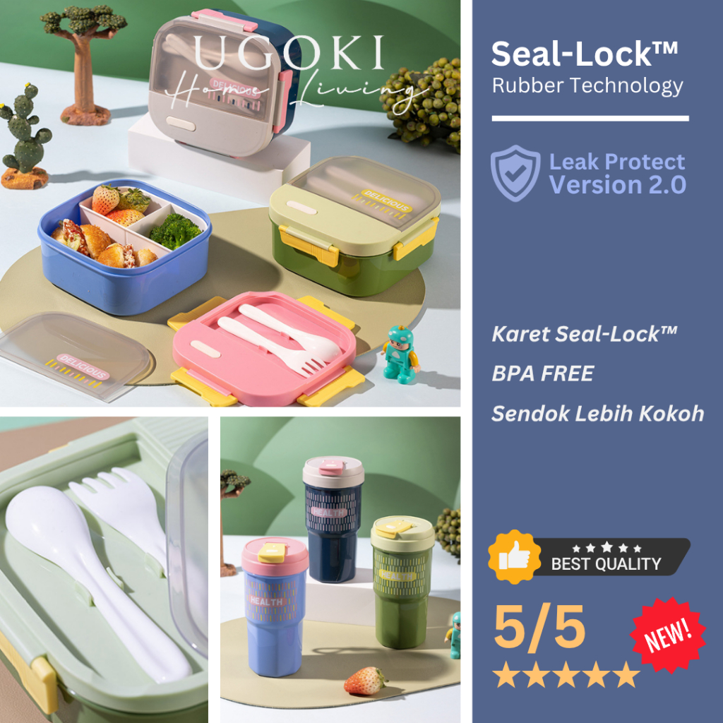 Jual UGOKI - KOTOJI Tempat Serbaguna Food Grade Wadah Bekal Aestetik ...