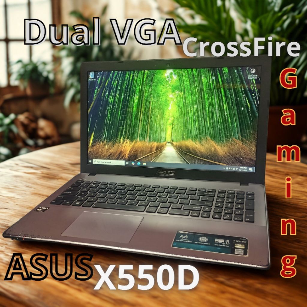 Jual Laptop Asus X550DP GAMING Dual Grafik Cross Fire X A8 elite quad ...