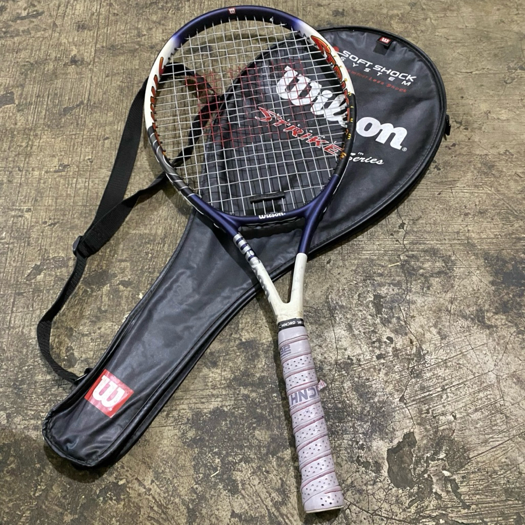 Jual RAKET TENIS WILSON STRIKE COMP 300GRAM ORIGINAL READY KE LAPANGAN ...