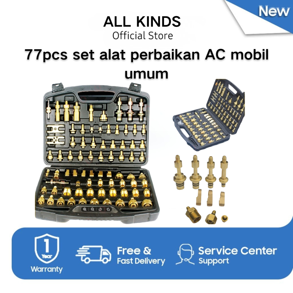 Jual 77 Pcs/Set Alat Perbaikan AC Mobil Universal Dengan Adaptor ...