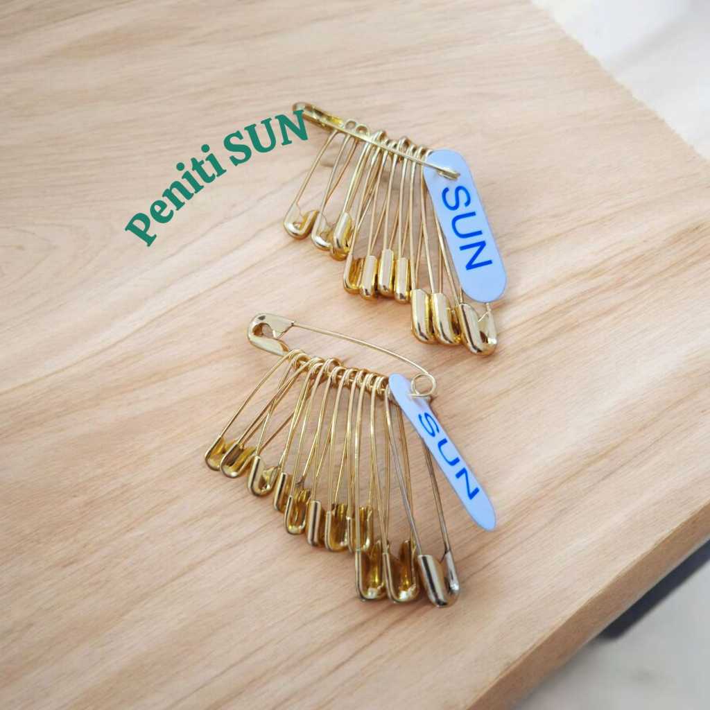 Jual PENITI SUN SILVER GOLD UKURAN CAMPUR ISI 12 PCS | Shopee Indonesia