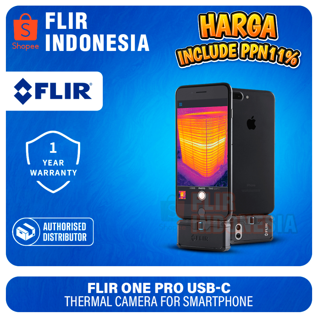 Jual Flir One Pro USB-C Thermal Imaging Camera for Smartphones | Shopee ...