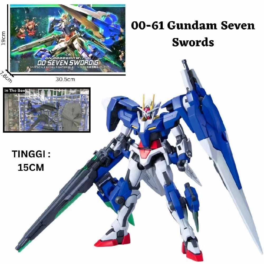 Jual Gundam Seven Swords 1/144 Gundam Model Kit - Gunpla Original Kit ...