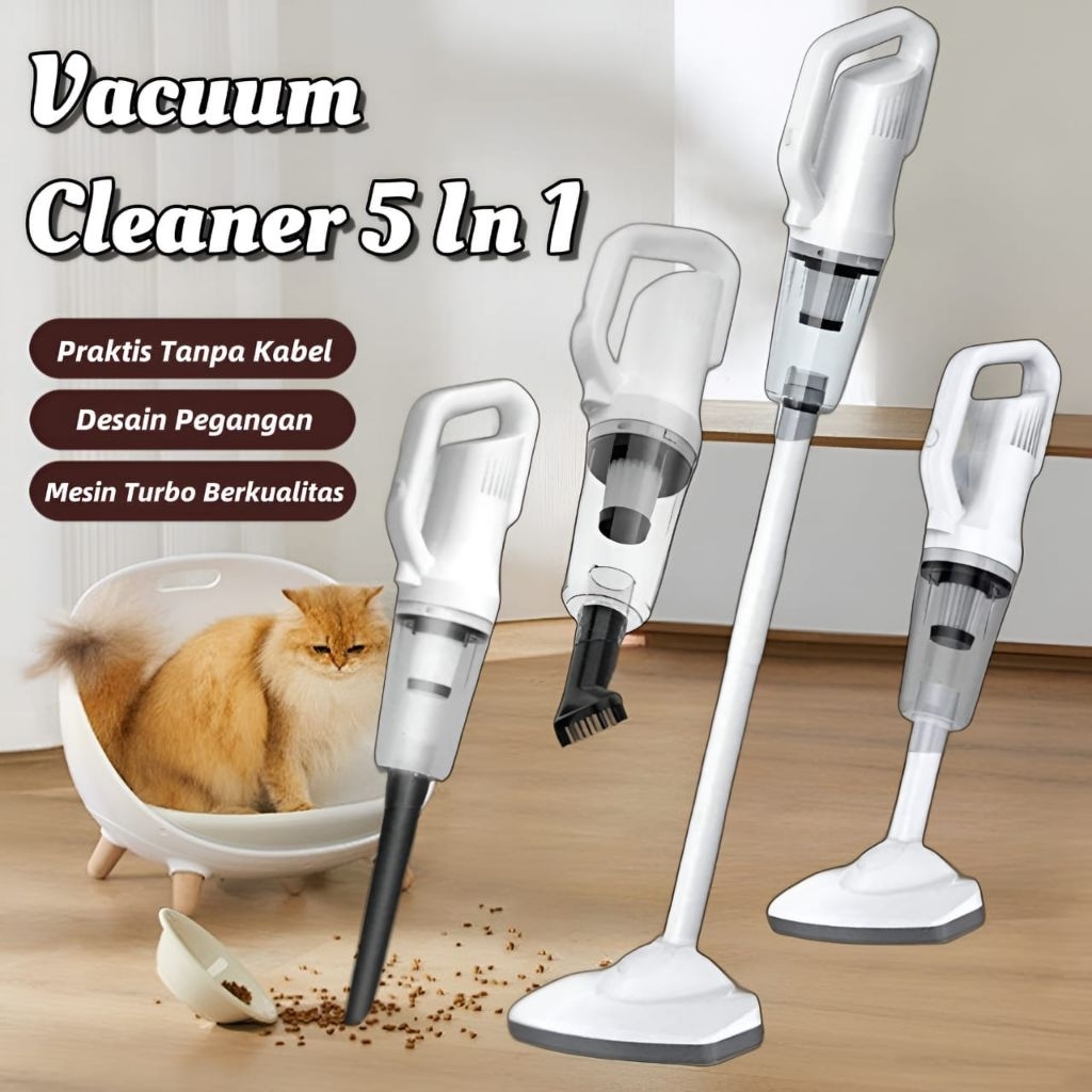 Jual Cordles HandHeld Vacuum Cleaner Portable Debu Portable Wireless ...