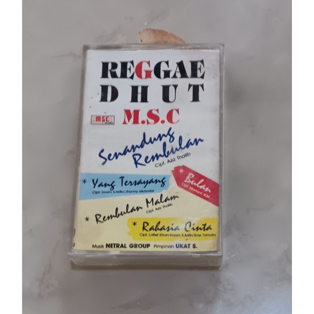 Jual Kaset Pita Reggae Dhut MSC Senandung Rembulan | Shopee Indonesia