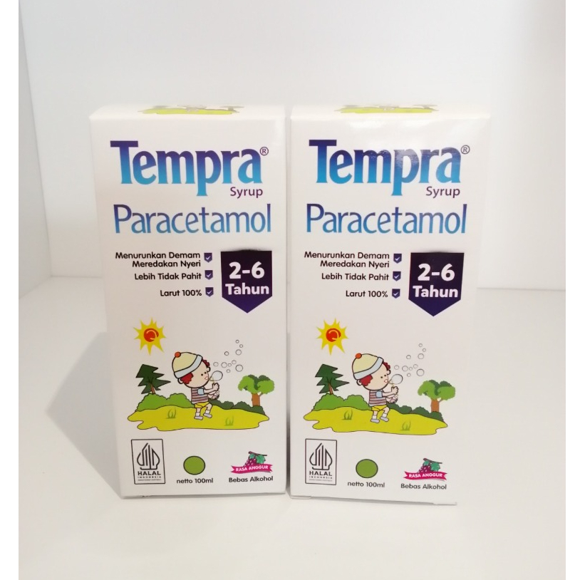 Jual Tempra syrup paracetamol 60ml penurun panas anak | Shopee Indonesia