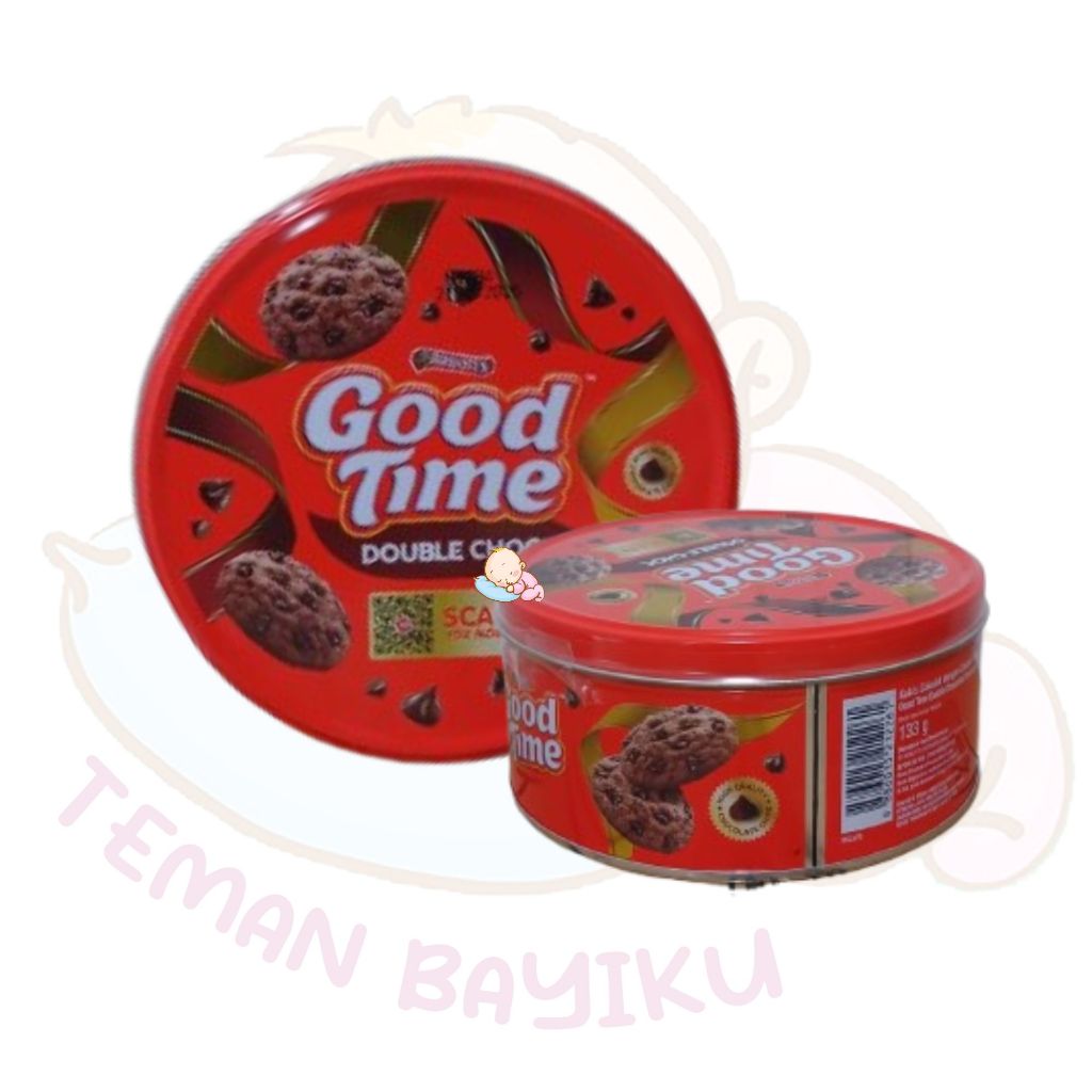 Jual Good Time Cookies Kaleng 133gr 256gr goodtime Kukis Rasa Coklat ...