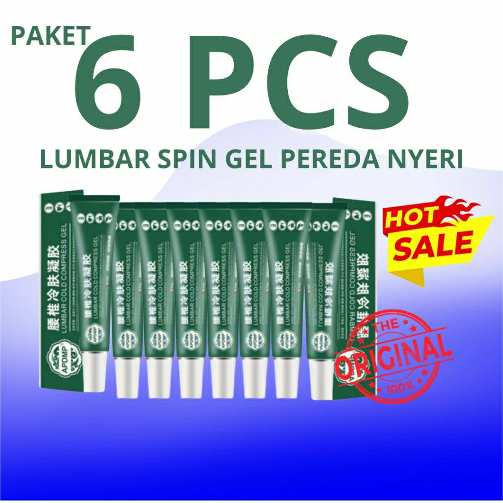 Jual [PROMO HEMAT 6 PCS] APDMP Lumbar spine cooling gel ORIGINAL Krim ...