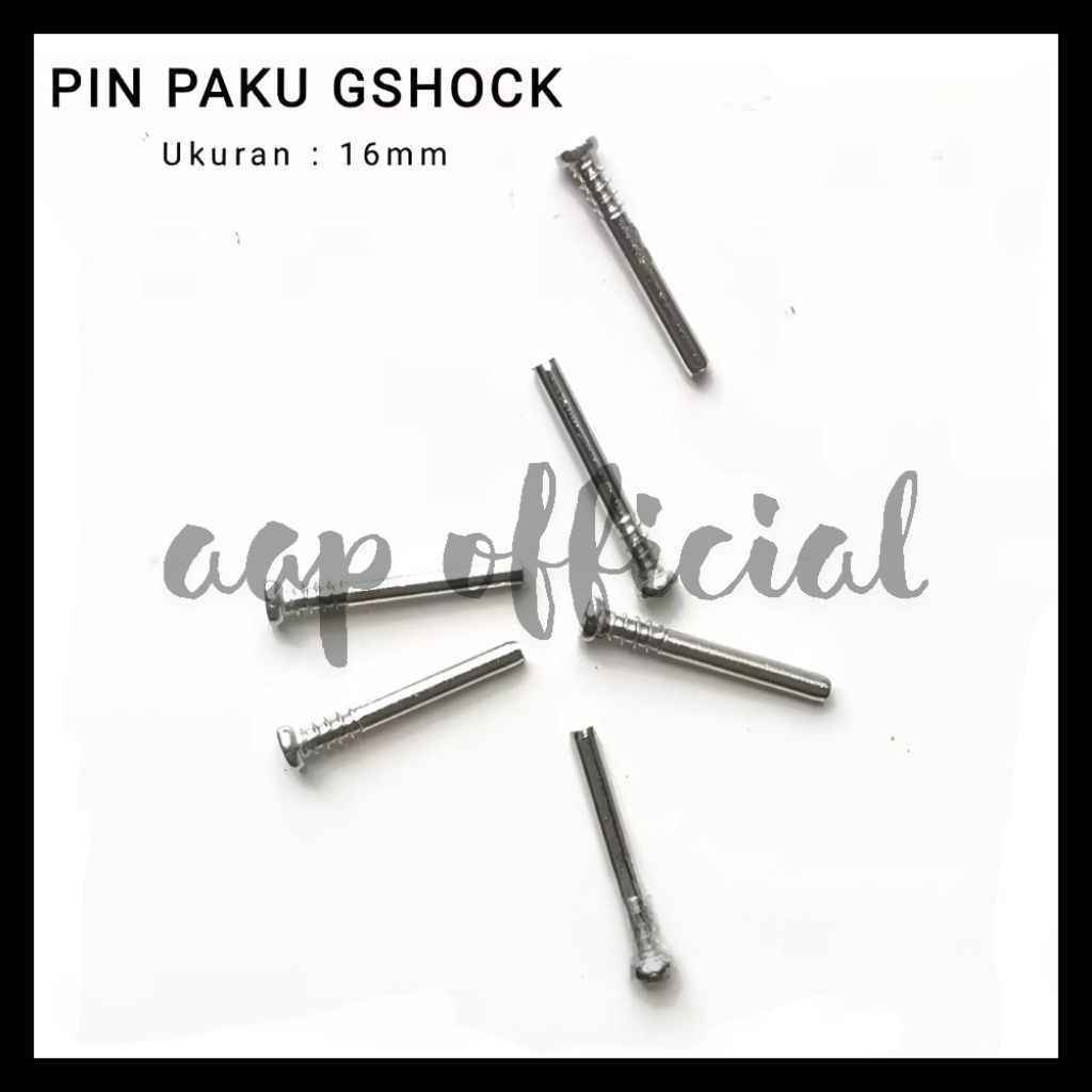 Jual Pen Pin Besi Spring Bar Paku Tali Jam Tangan Casio G Shock Pin ...