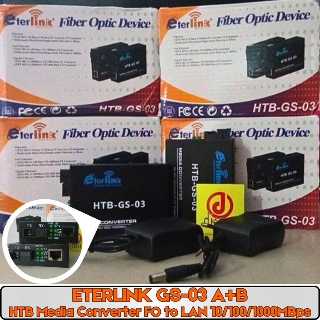 Jual HTB GIGABIT ETERLINK / NETLINK GS03 A-B 1Gbps - DISASS JOGJA ...