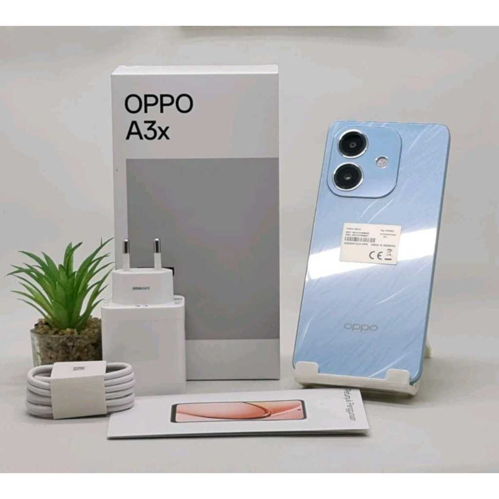 Jual Oppo A3X 4/64 4/128 6/128 GB Garansi Resmi Indonesia Second | Shopee Indonesia