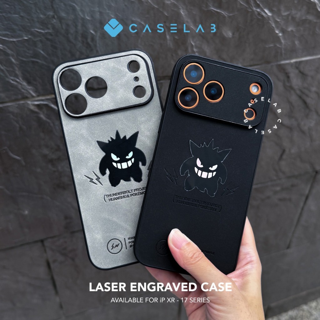 Jual PREMIUM ENGRAVED CASE !! LASER ENGRAVED GENGAR HOLOGRAM PROTECT ...