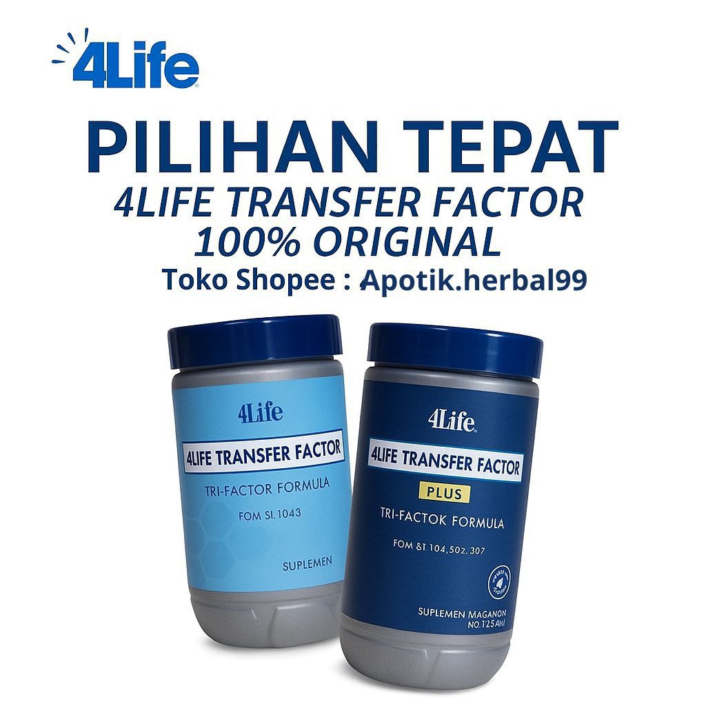 Jual 4LIFE TRANSFER FACTOR PLUS TRI FORMULA DAYA TAHAN DAN IMUN TUBUH ...