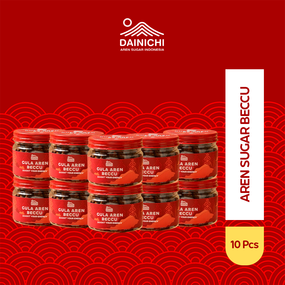 Jual DAINICHI Paket 10 Pcs Aren Sugar Beccu 200gr - Gula Aren Cube ...